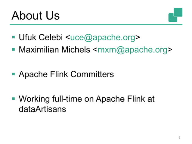 Introduction To Apache Flink Ppt