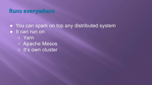 seminar presentation on apache-spark | PPT