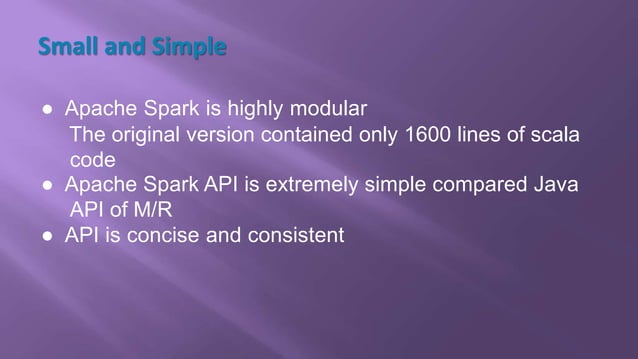 seminar presentation on apache-spark | PPT