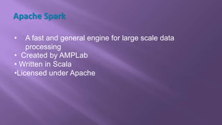 seminar presentation on apache-spark | PPTX