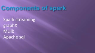 seminar presentation on apache-spark | PPTX