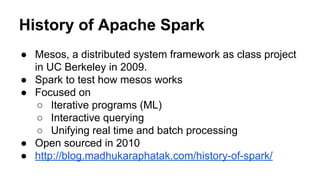 Introduction to Apache Spark | PDF | Databases | Computer Software and Applications