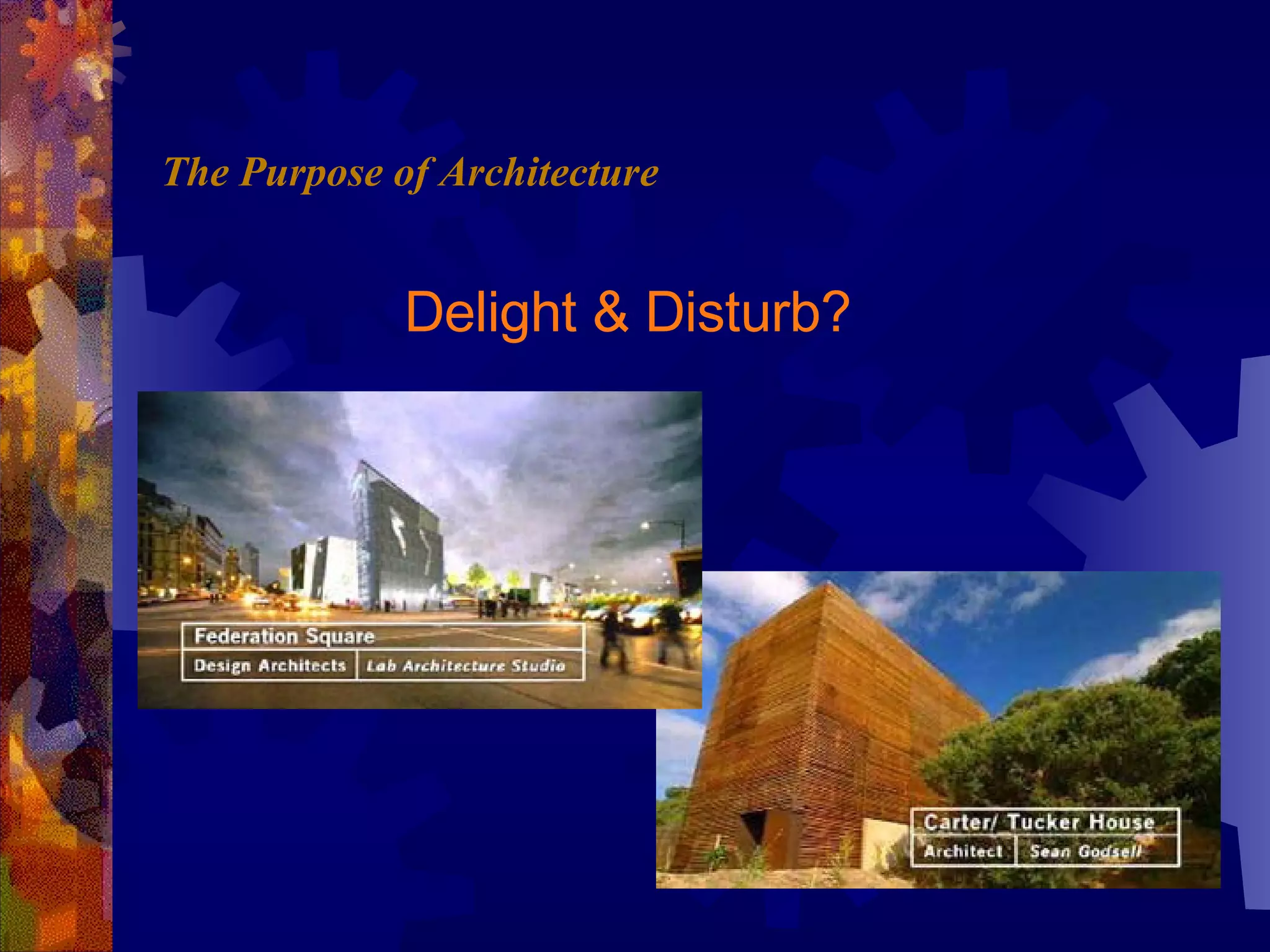Introduction to Architecture | PPT