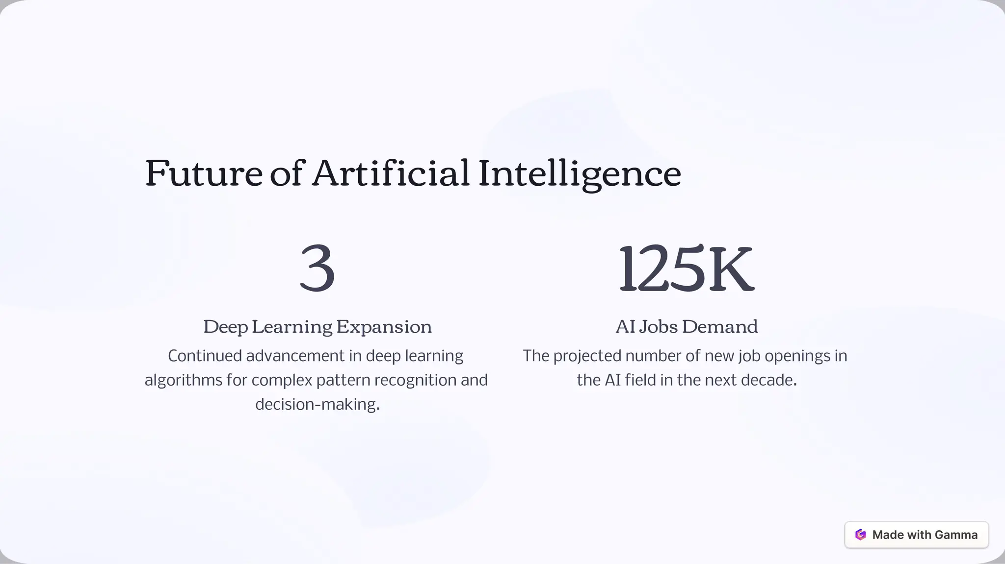 Get Artificial Intelligence development services | PPT