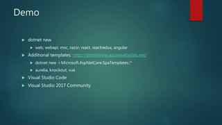 Introduction to ASP.NET Core | PPTX