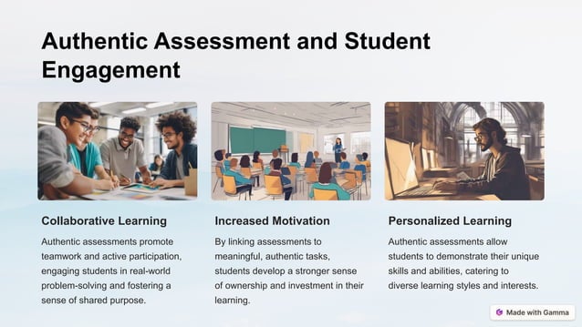 Introduction-to-Authentic-Assessment.pptx | Educational Assessment | Education