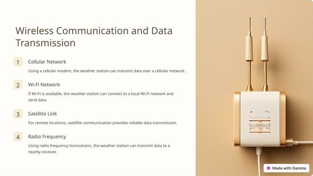Introduction To Automatic Weather Stationspptx Weather Science