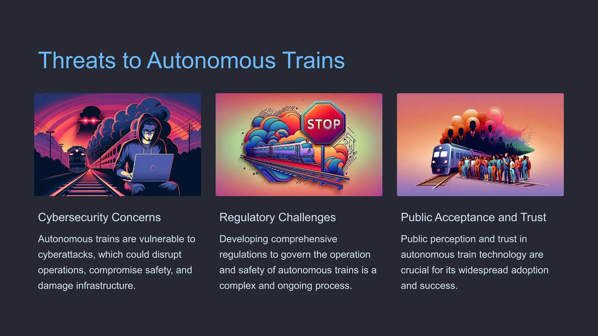 charting the development of the autonomous train | PPT