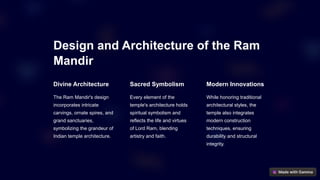 Ayodhya Ram Mandir Presentation By Chari | PPTX