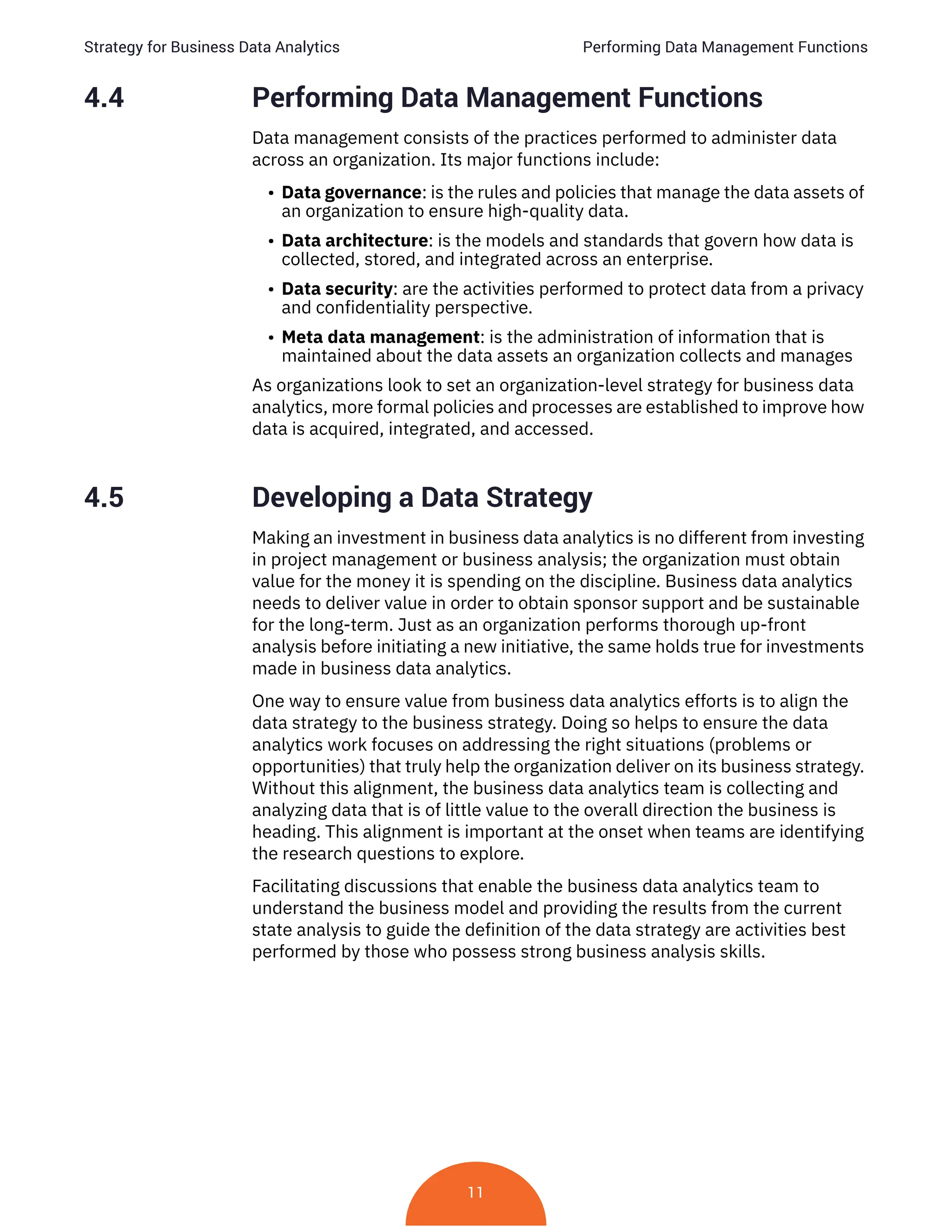 Introduction to Business Data Analytics. | PDF