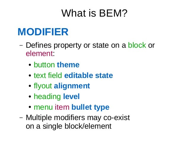 BEM it! Introduction to BEM methodology