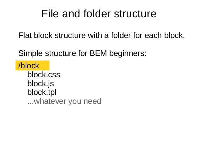 BEM it! Introduction to BEM methodology