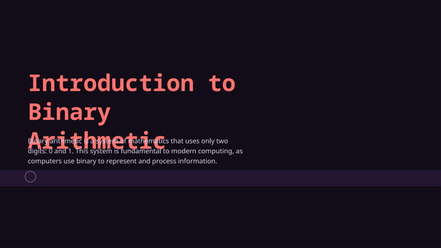 Introduction-to-Binary-Arithmetic by Prince Singh roll no.-24.pptx