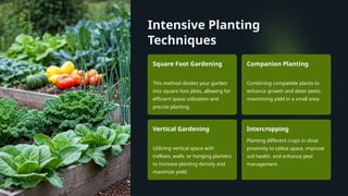 Introduction to Biointensive Gardening: Grow More in Less Space | PPTX