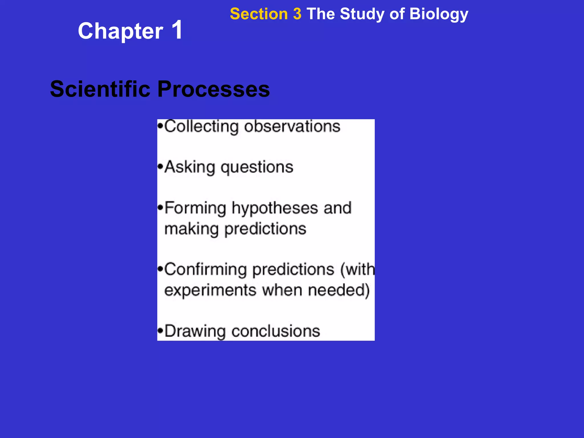 Introduction To Biology Notes | PPT