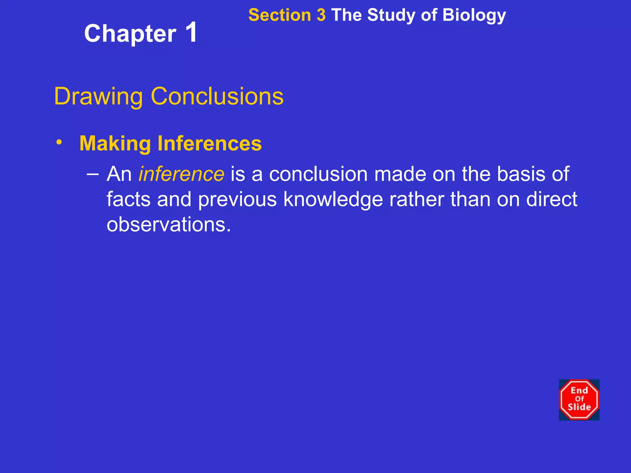 Introduction To Biology Notes | PPT