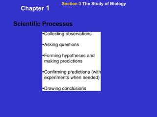 Introduction To Biology Notes | PPT