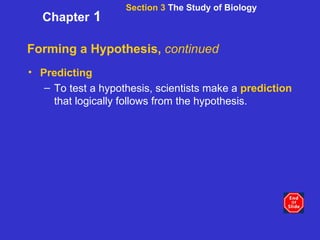 Introduction To Biology Notes | PPT