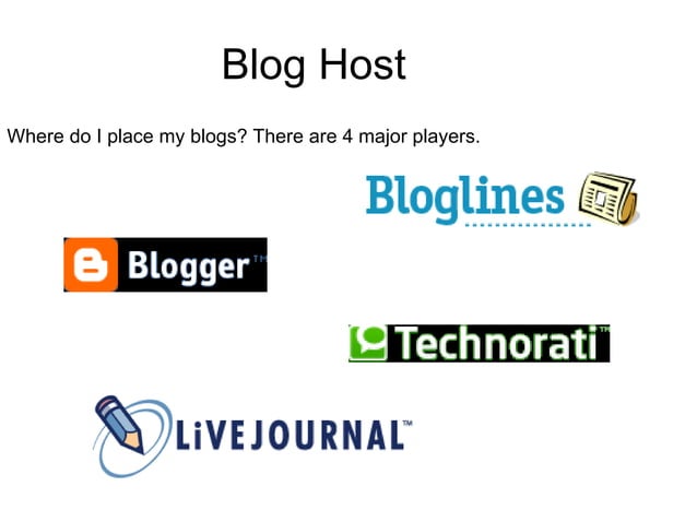 Introduction To Blogs | PPT