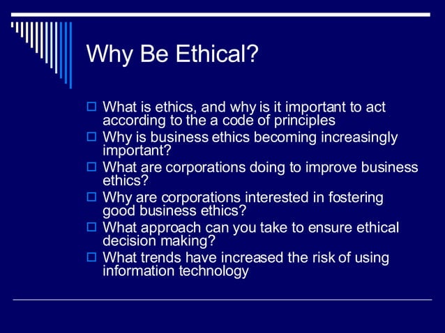Introduction To Business Ethics | PPT