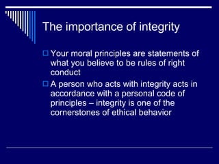 Introduction To Business Ethics | PPT