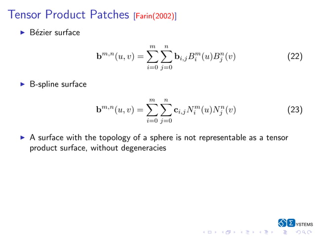 Introduction to CAGD for Inverse Problems | PPT
