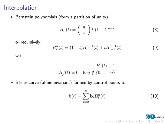 Introduction to CAGD for Inverse Problems | PPT