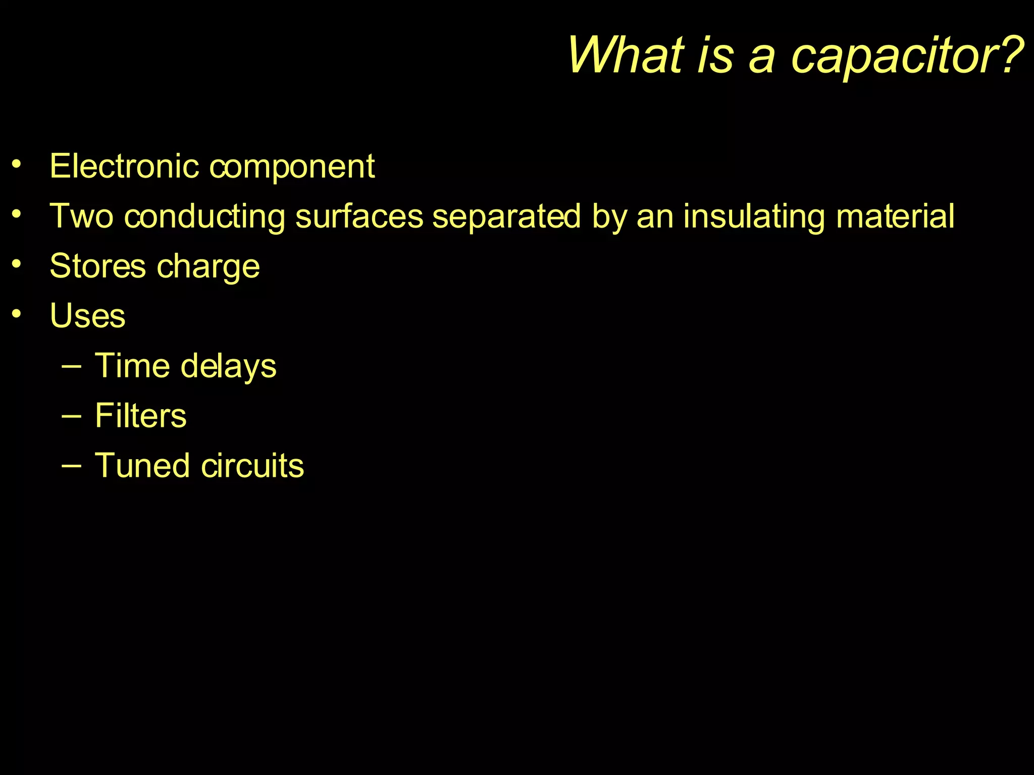 Introduction To Capacitance | PPT