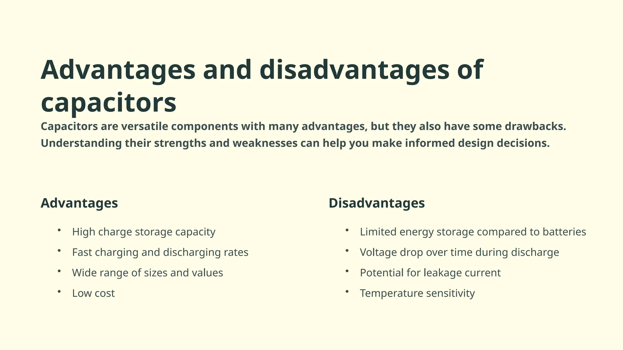 Introduction-to-Capacitors For school level | PPT