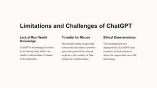 ChatGPT: A Revolutionary Chatbot.....pptx