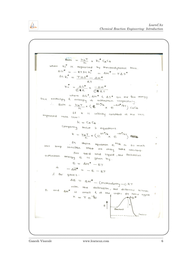 Introduction to Chemical Reaction Engineering | PDF
