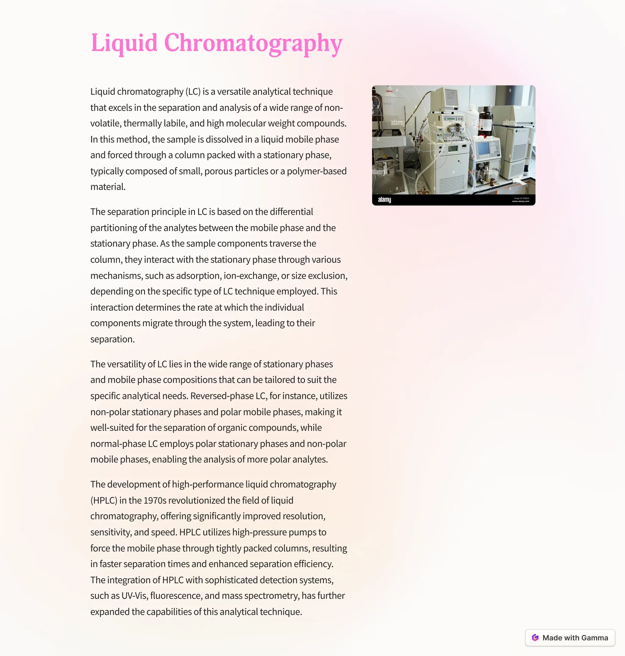 Introduction-to-Chromatography. chromafi | PDF