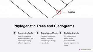 Introduction-to-Cladistics-systems-evolution | PPTX