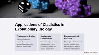 Introduction-to-Cladistics-systems-evolution | PPTX