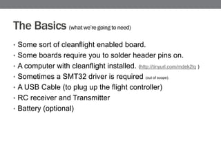 Introduction to-cleanflight | PPT