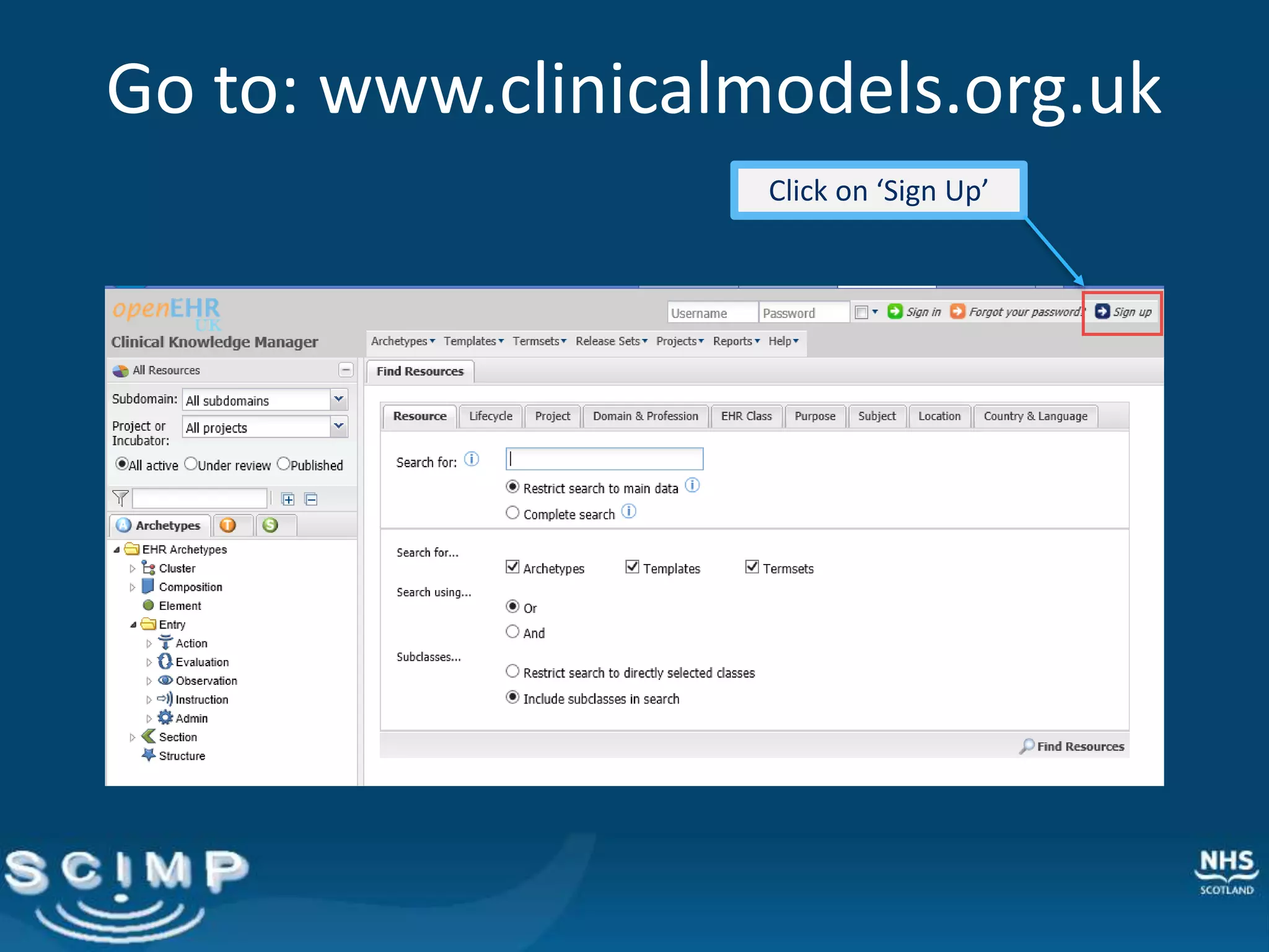 Introduction to openEHR Clinical Knowledge Manager | PPTX