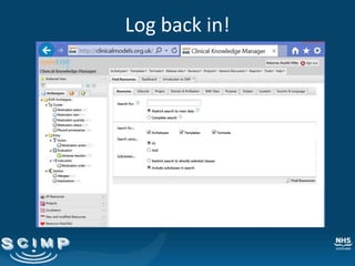 Introduction to openEHR Clinical Knowledge Manager | PPTX