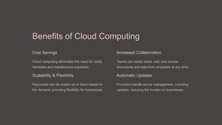 Cloud Computing Essentials: From Basics to Mastery | PPT