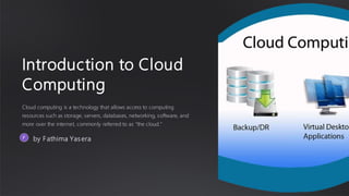 Introduction-to-Cloud-Computing training | PPT