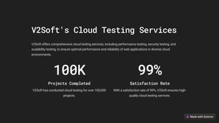Cloud based AI services - types of cloud computing | PPT