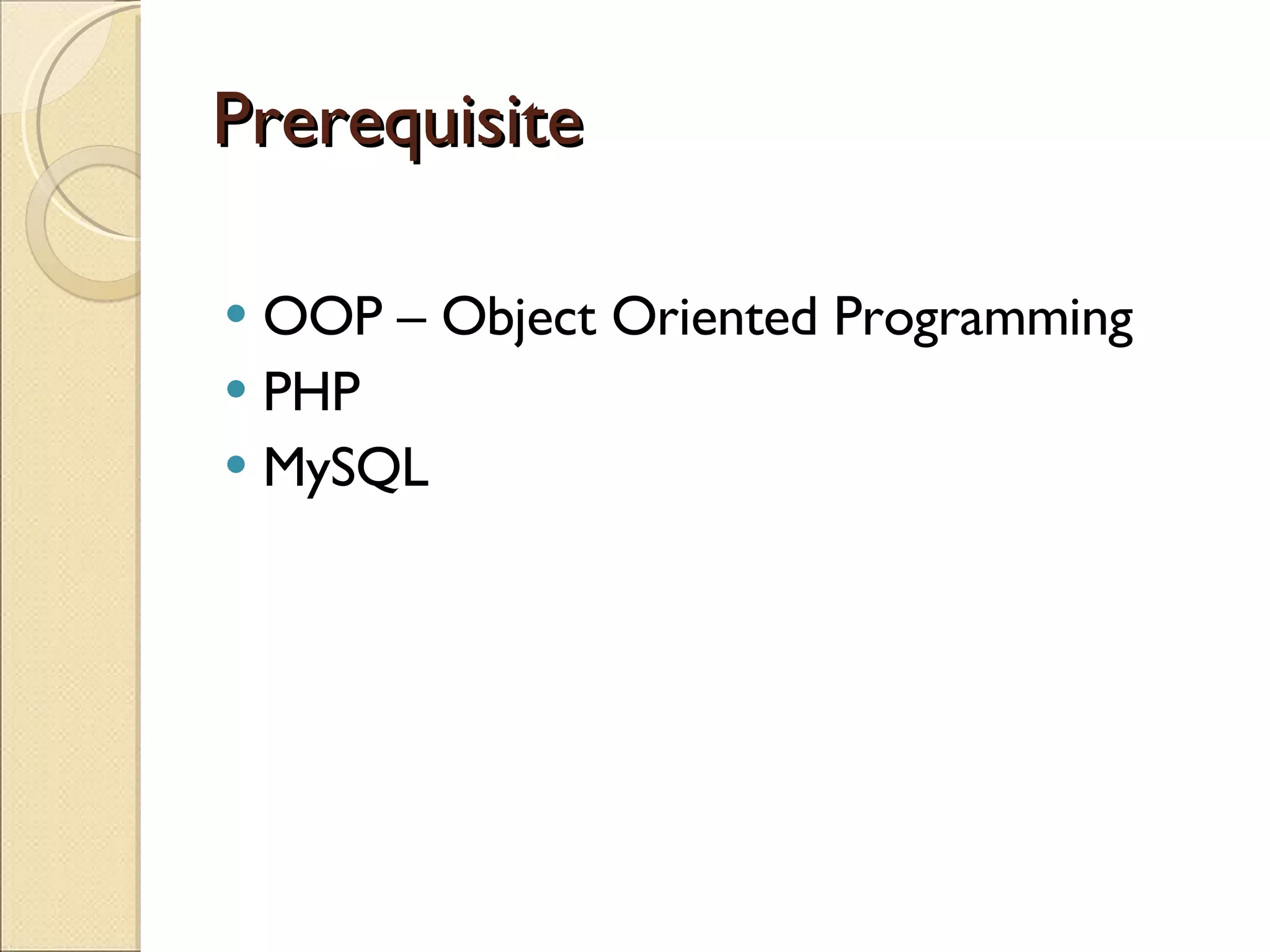 Introduction To Code Igniter Ppt Web Development Internet