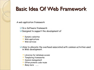 Introduction To Code Igniter | PPT | Web Development | Internet