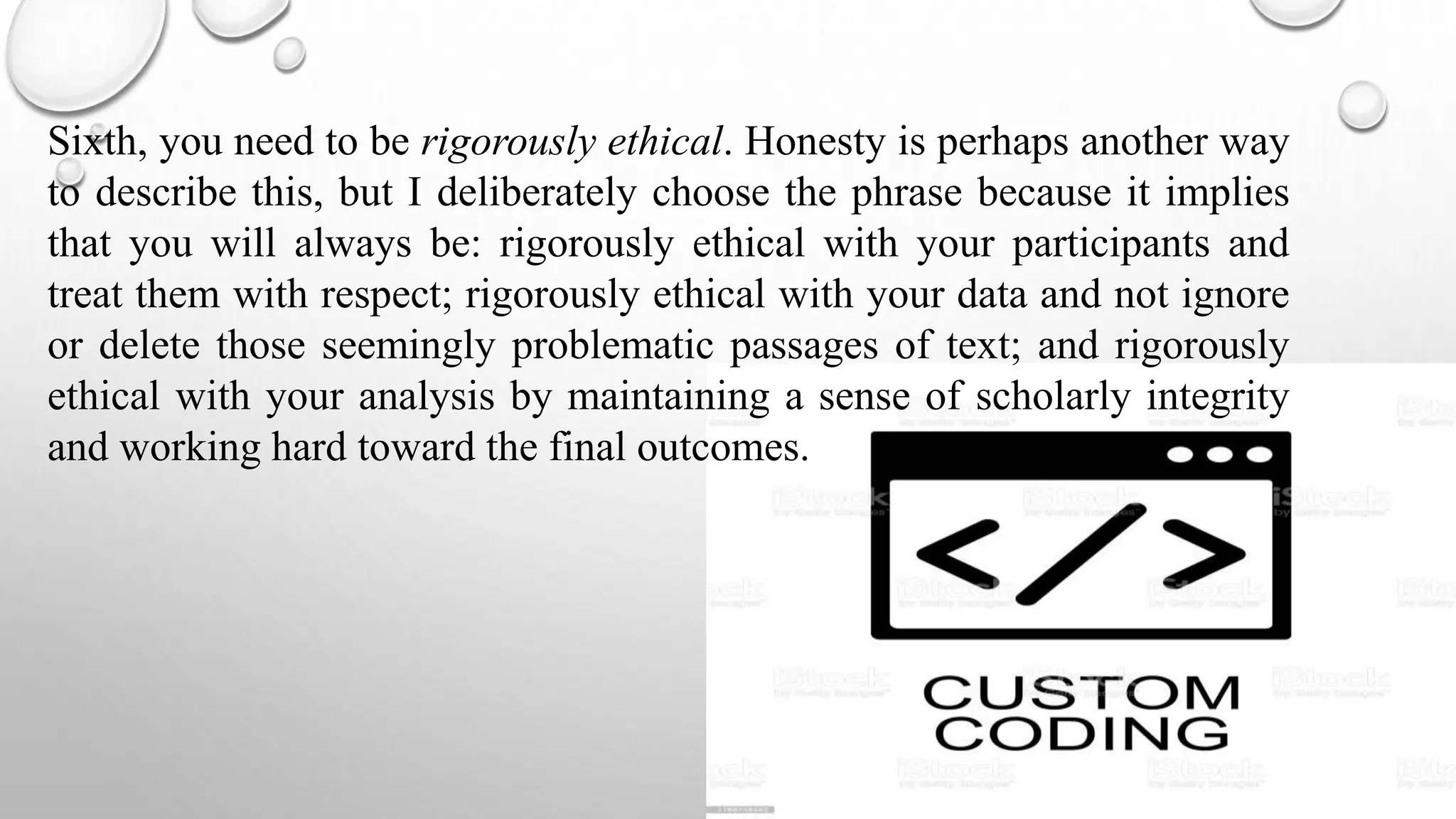 Introduction to Coding: Its Application in Qualitative Research | PPTX