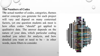 Introduction to Coding: Its Application in Qualitative Research | PPTX