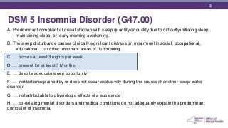 Introduction to Cognitive Behavioral Therapy for Insomnia | PPT