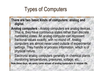 Introduction To Computer 1 | PPT