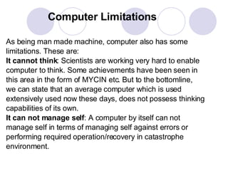 Introduction To Computer 1 | PPT