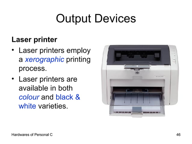 Introduction to computer hardware | PPT