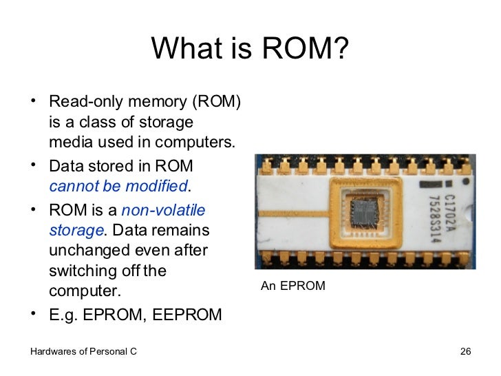 What Is ROM Read only Memory What Is ROM Read only Memory