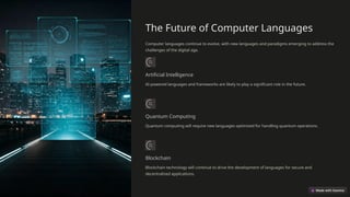 Introduction-to-Computer-Languages.pptxx | PPT | Free Download